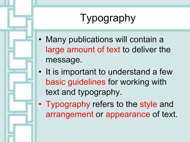 Typography Basics for DTP | PPTX