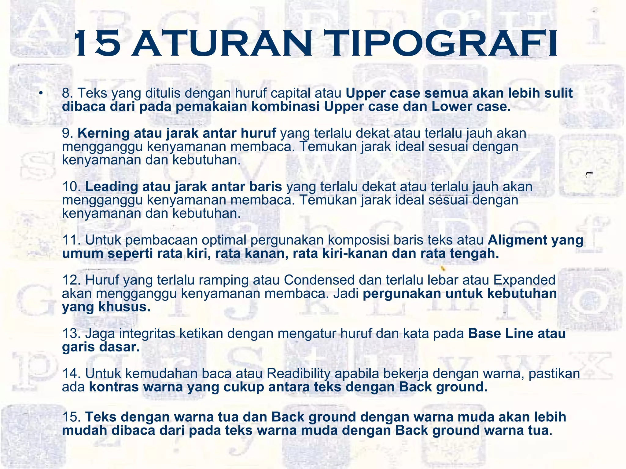 PRINSIP DASAR TIPOGRAFI PADA DESAIN | PDF