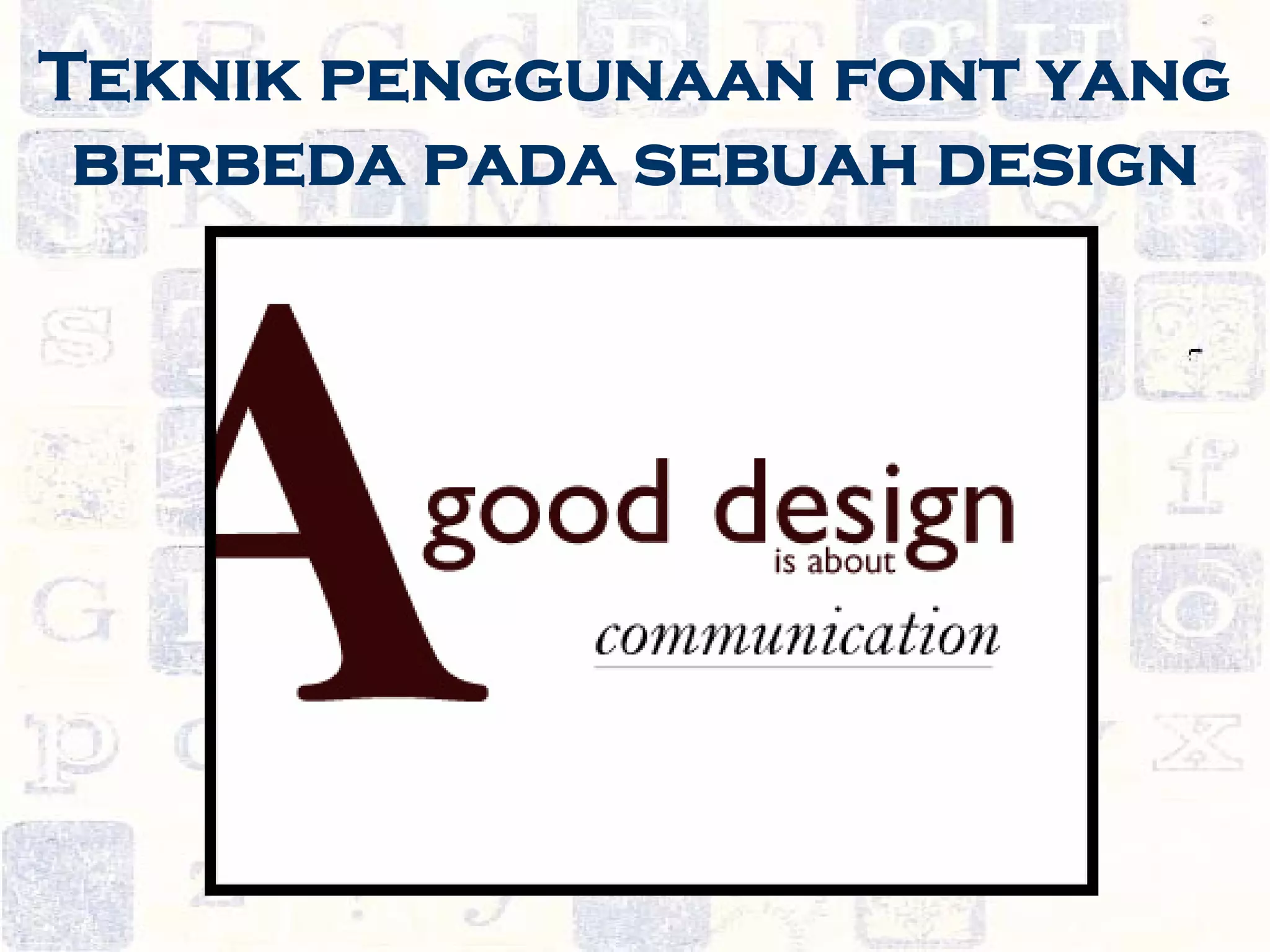 PRINSIP DASAR TIPOGRAFI PADA DESAIN | PDF