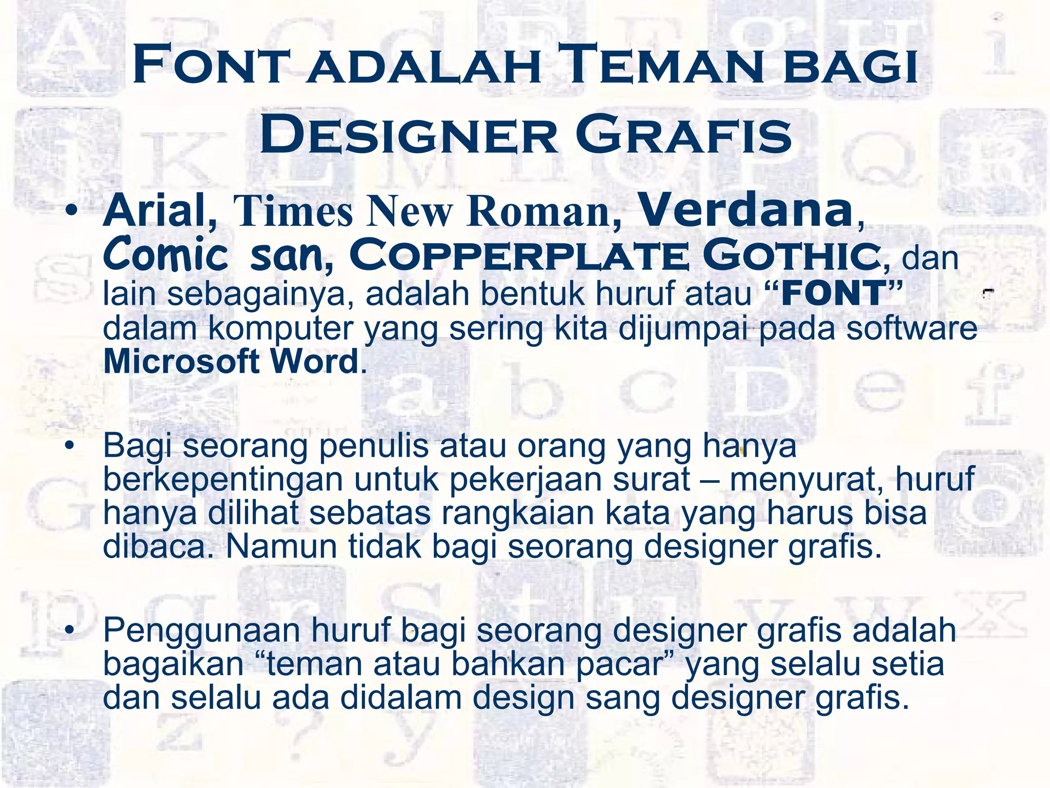 PRINSIP DASAR TIPOGRAFI PADA DESAIN | PDF