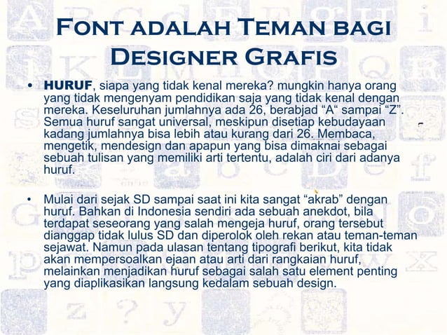 PRINSIP DASAR TIPOGRAFI PADA DESAIN | PDF