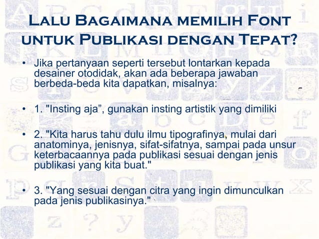 PRINSIP DASAR TIPOGRAFI PADA DESAIN | PDF