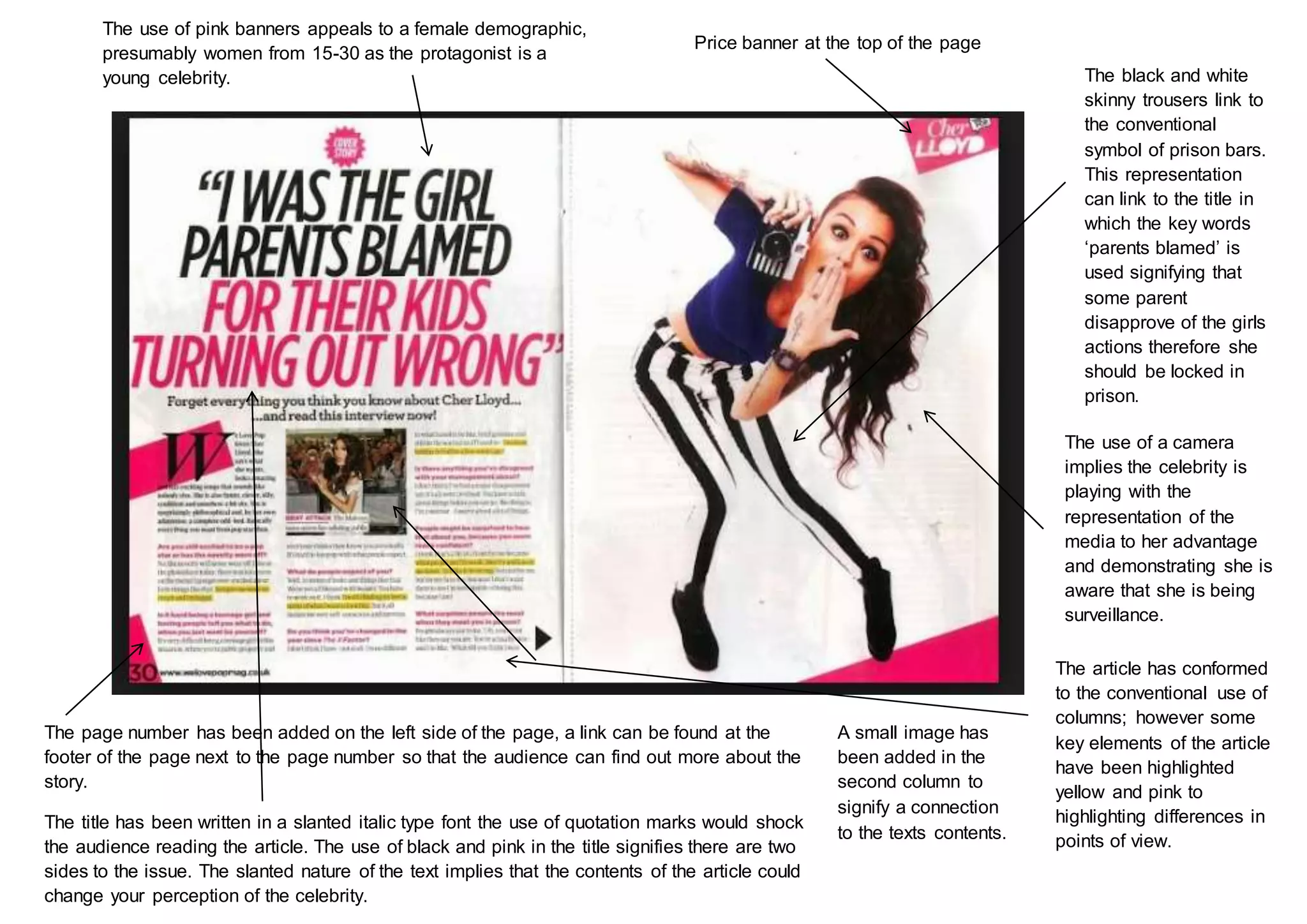 Typography double page spread examplers | DOCX