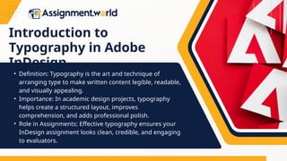 Typography Essentials for Adobe InDesign Assignments.pptx