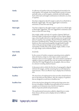 Typography manual2pages | PDF
