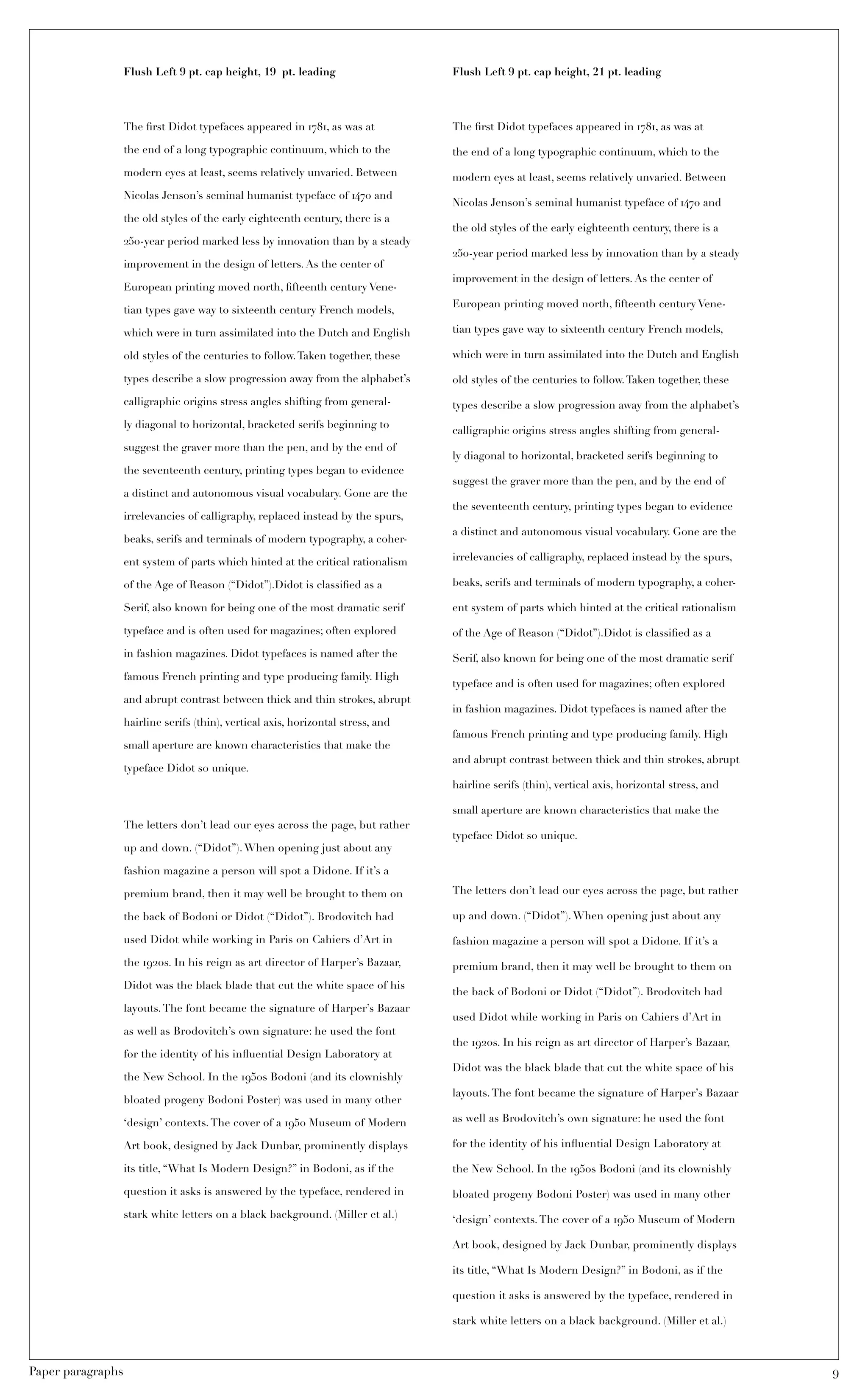 Typographer poster and process package | PDF