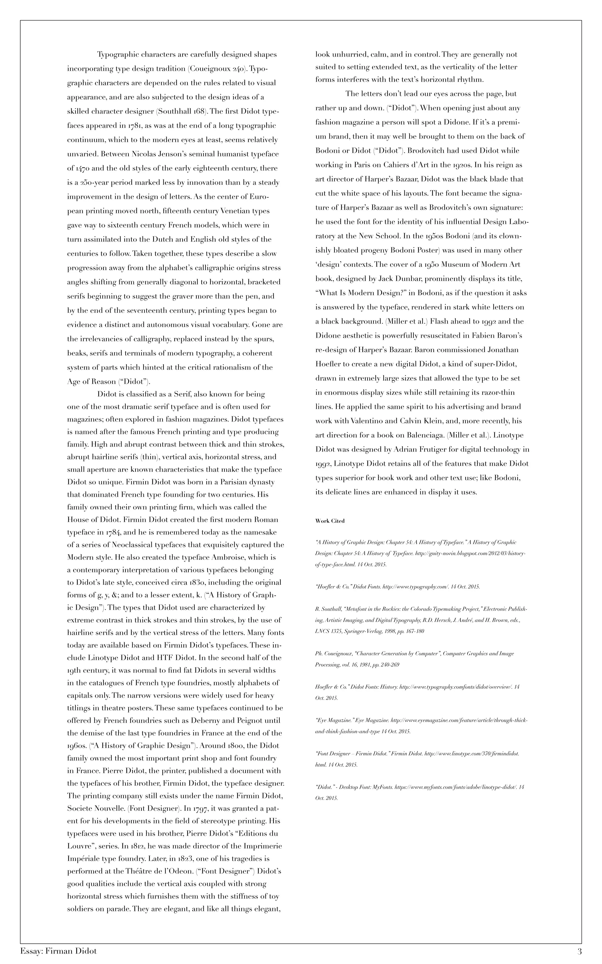 Typographer poster and process package | PDF