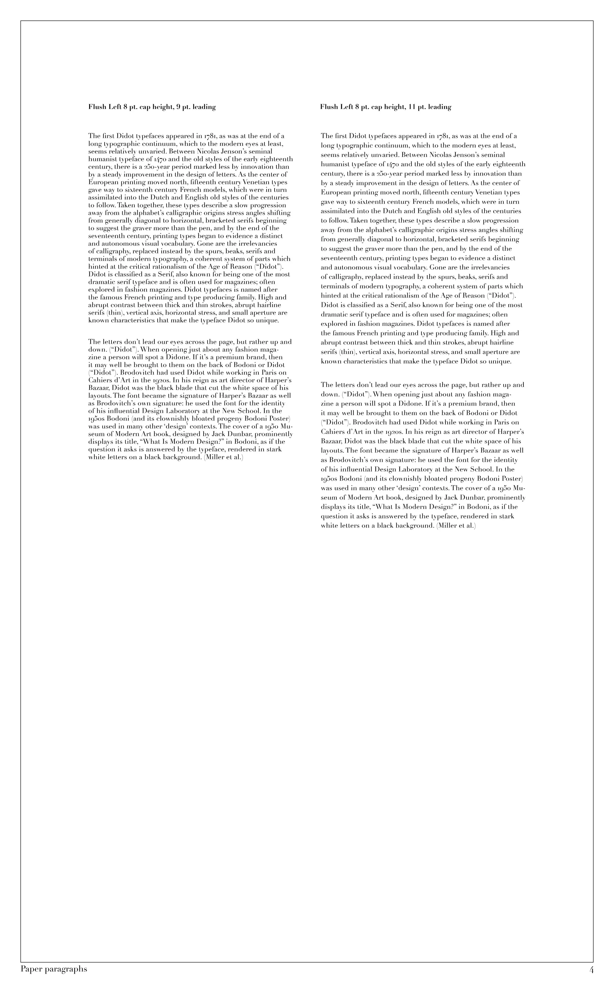 Typographer poster and process package | PDF