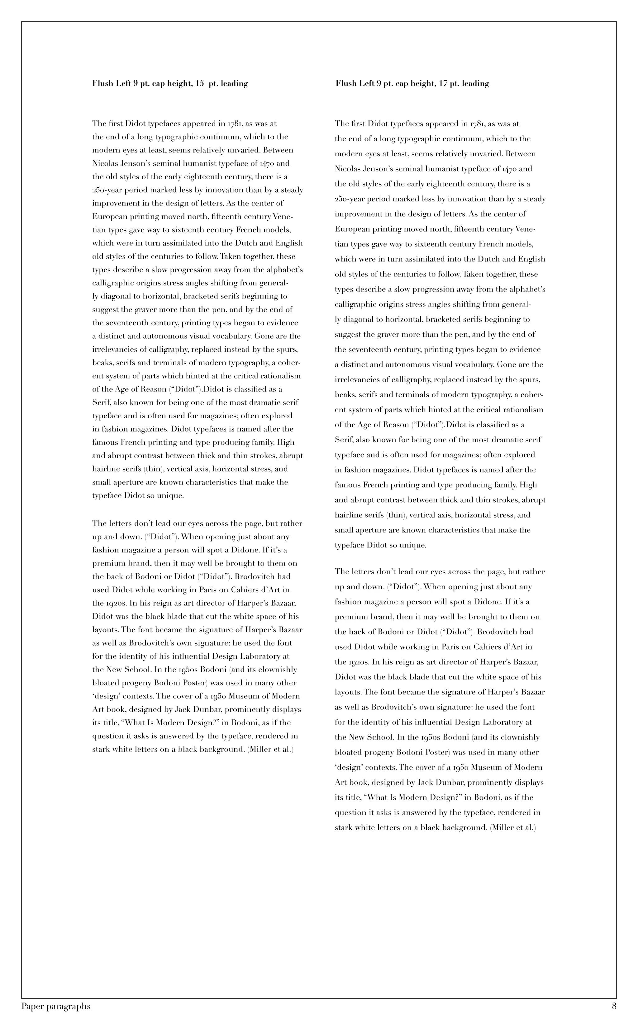 Typographer poster and process package | PDF