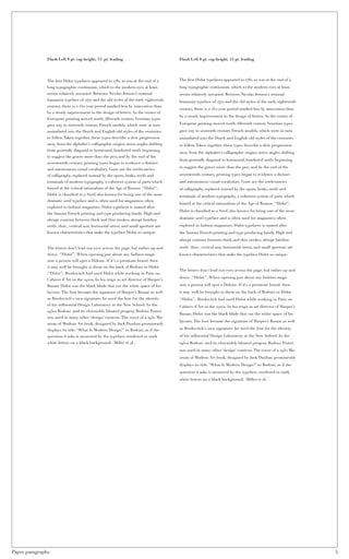 Typographer poster and process package | PDF