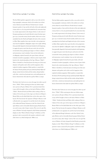 Typographer poster and process package | PDF