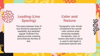 Typography EDUCATIONAL CONTENT ABOUT TECHNOLOGYpptx | PPT