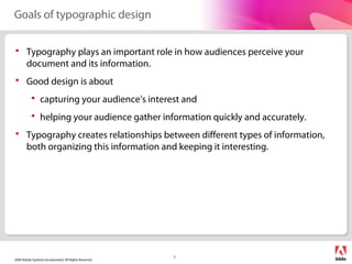 Typography presentation | PPT