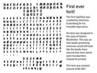 Typography Presentation - OUGD404 | PPT