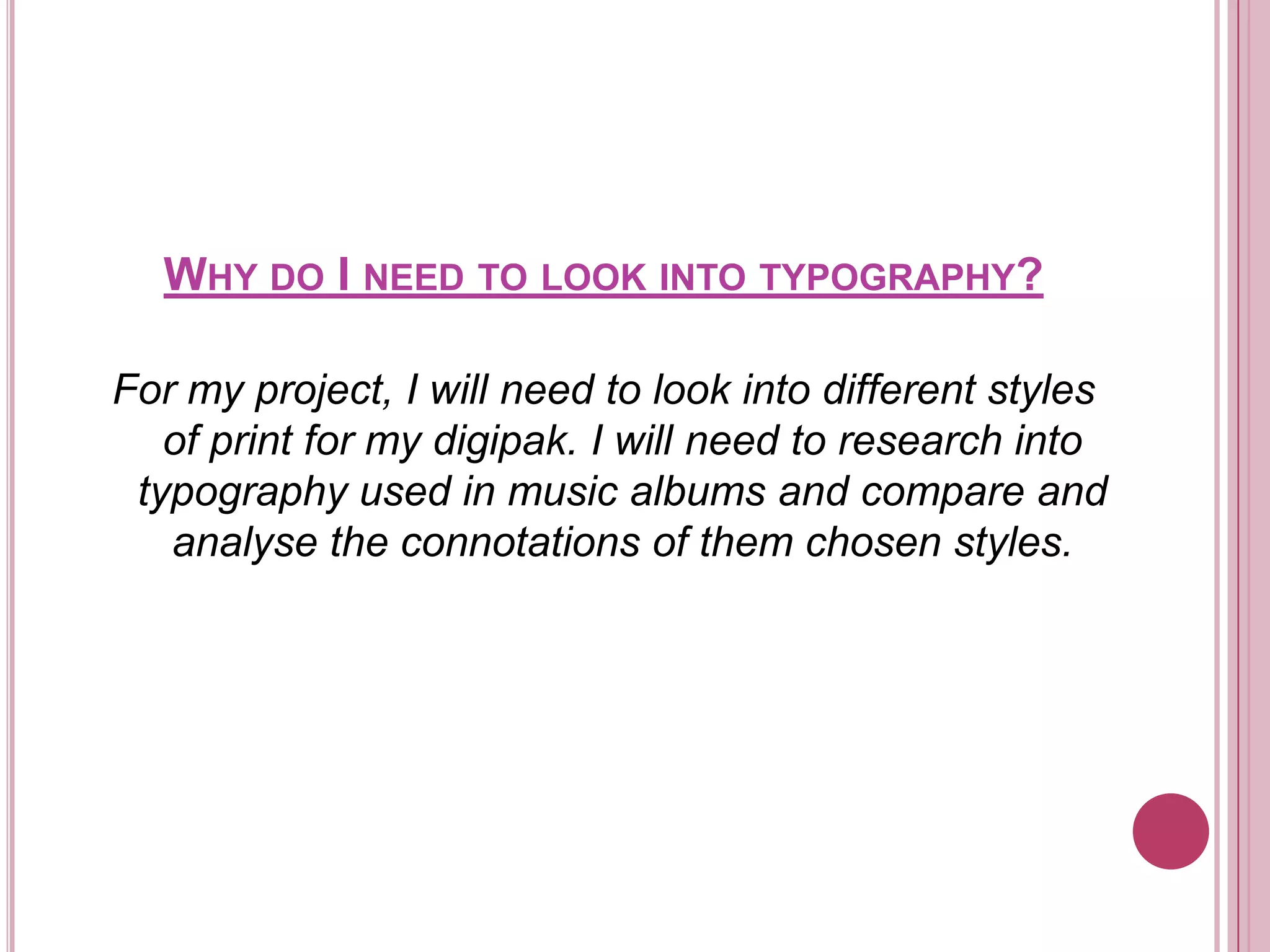 Typography research | PPTX