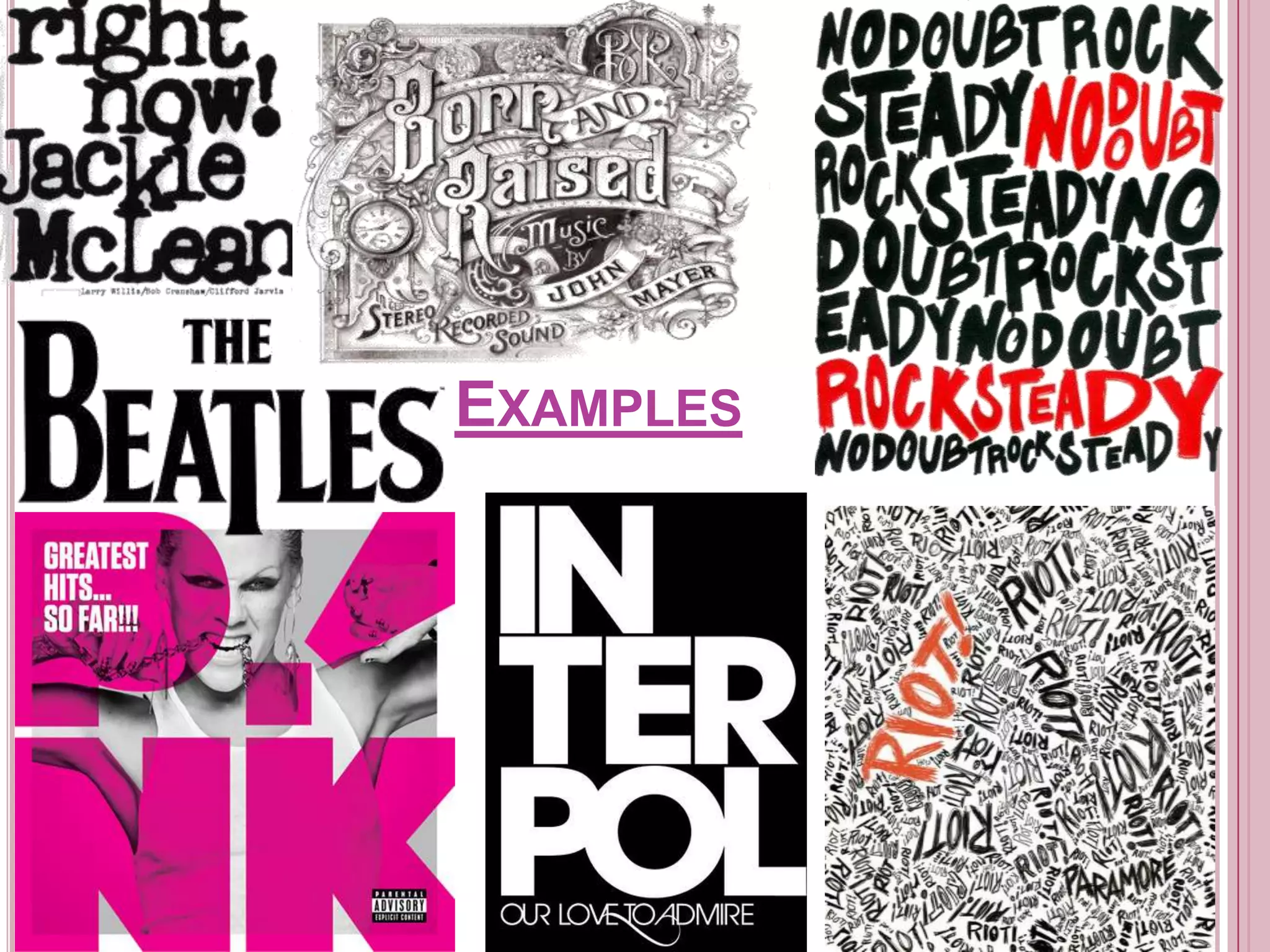 Typography research | PPTX