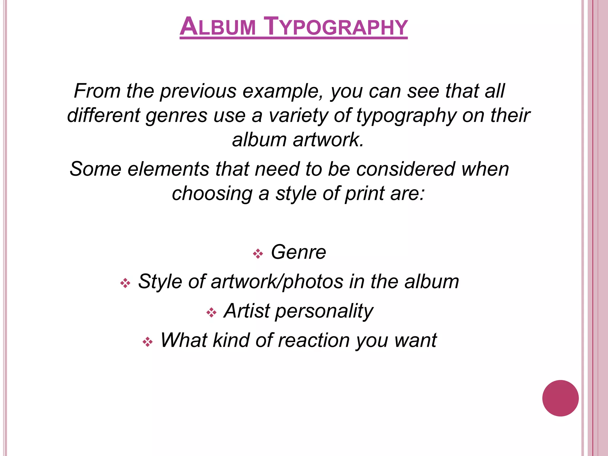 Typography research | PPTX