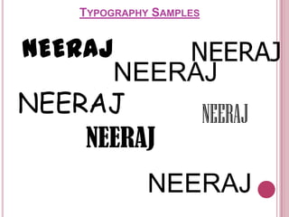 Typography research | PPTX