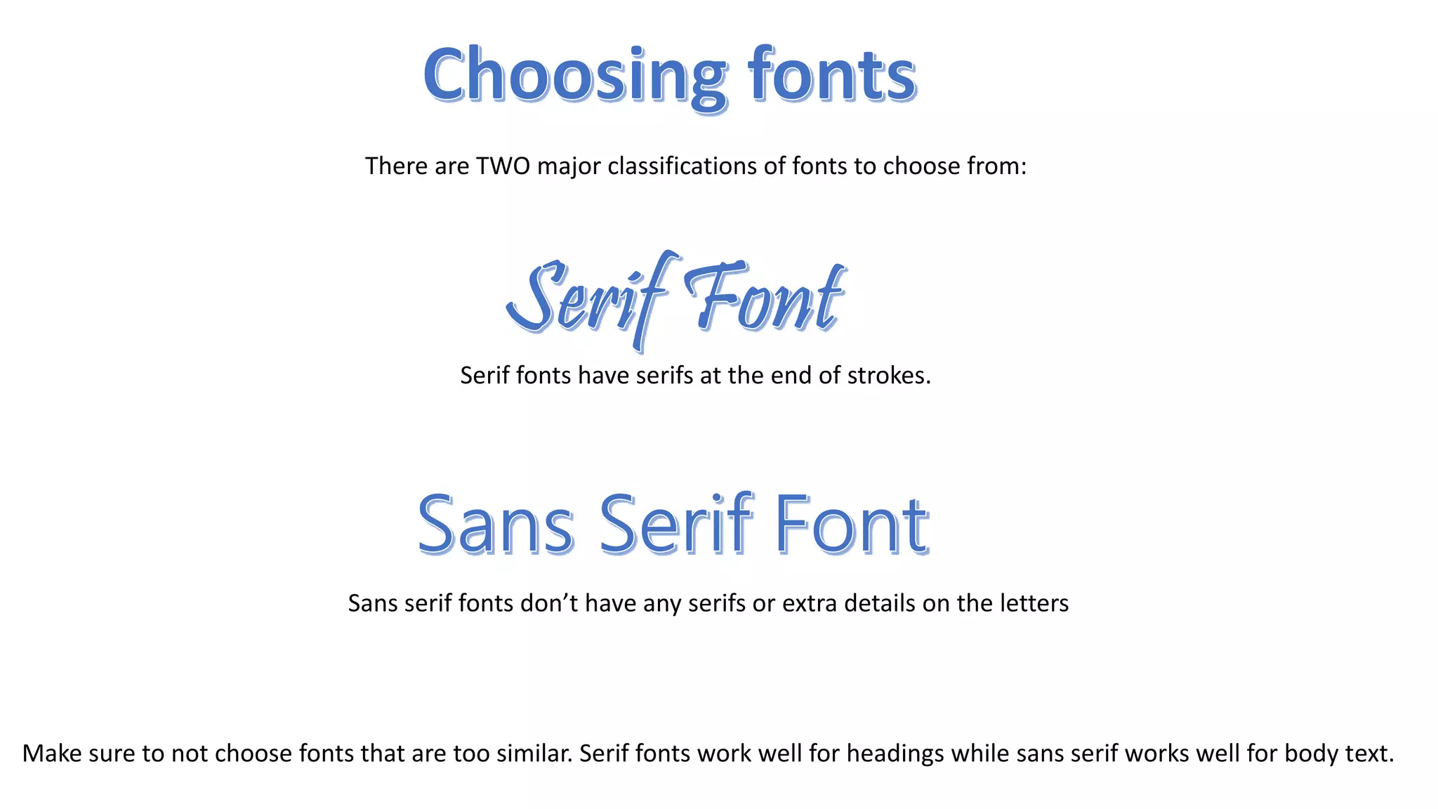 Typography teaching presentation | PPTX