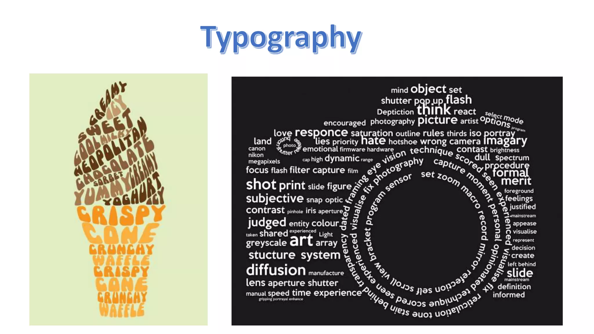 Typography teaching presentation | PPT