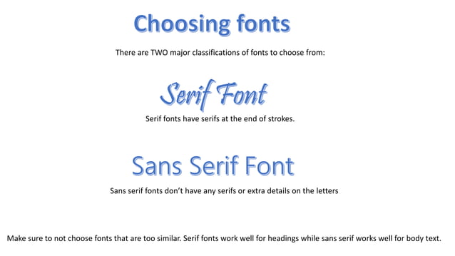 Typography teaching presentation | PPT