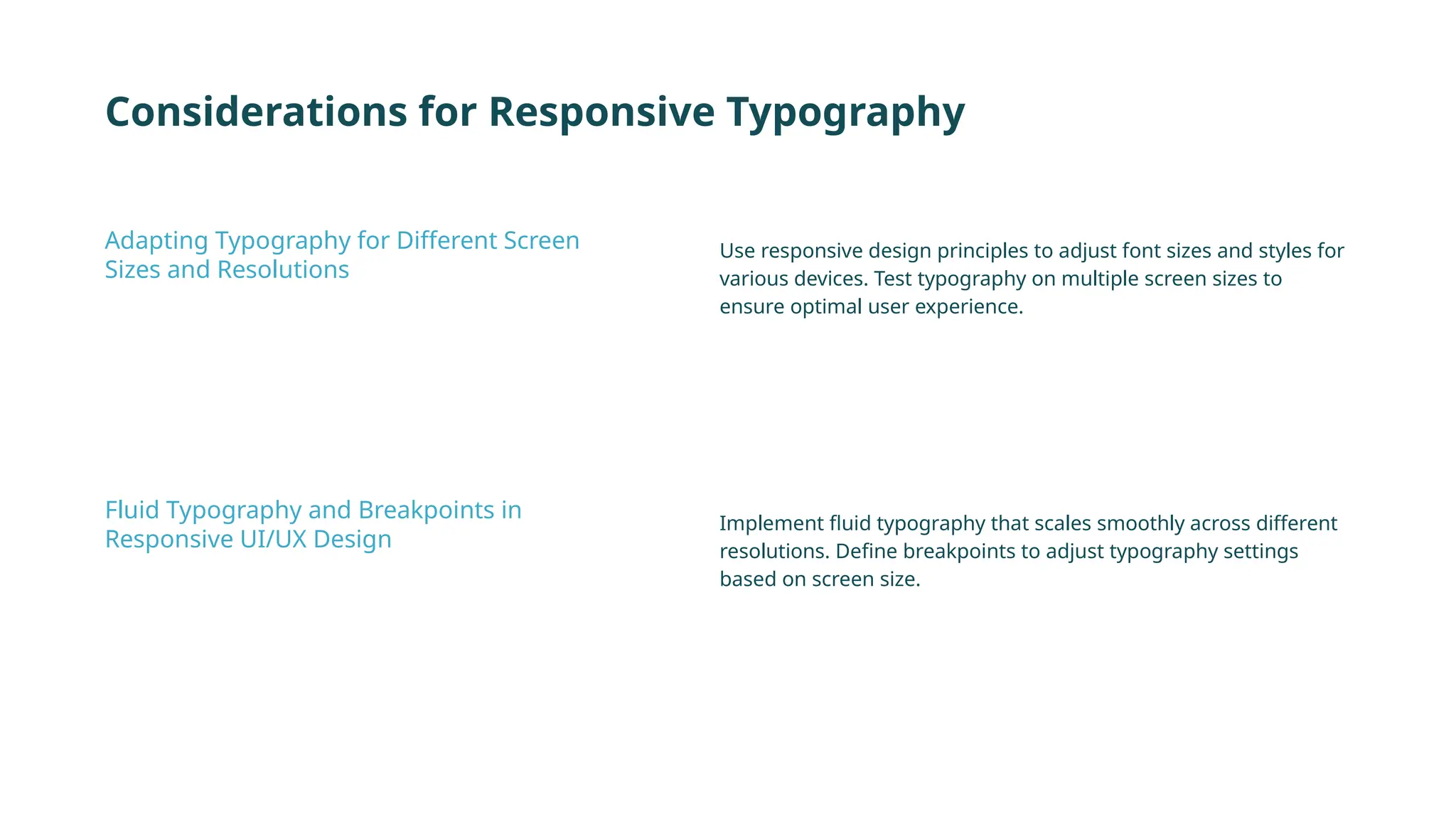 Typography Tips for Stunning UI/UX Design | PPTX
