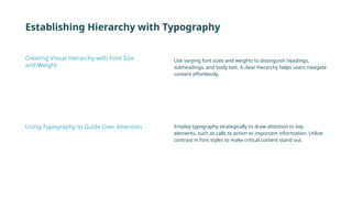 Typography Tips for Stunning UI/UX Design | PPTX