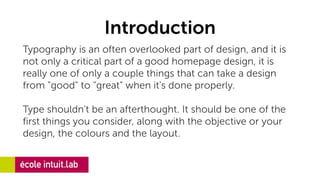 Typography: Website Examples | PDF