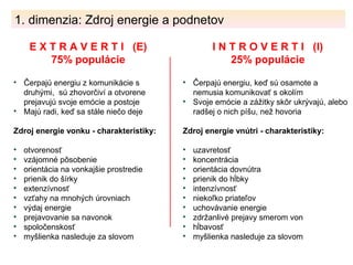 Typologia mbti mullerova | PPT