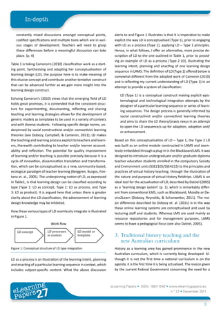 Typologies of learning design and the introduction of a “ld type 2 ...