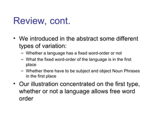 typology ang linguistics principles and typography | PPT