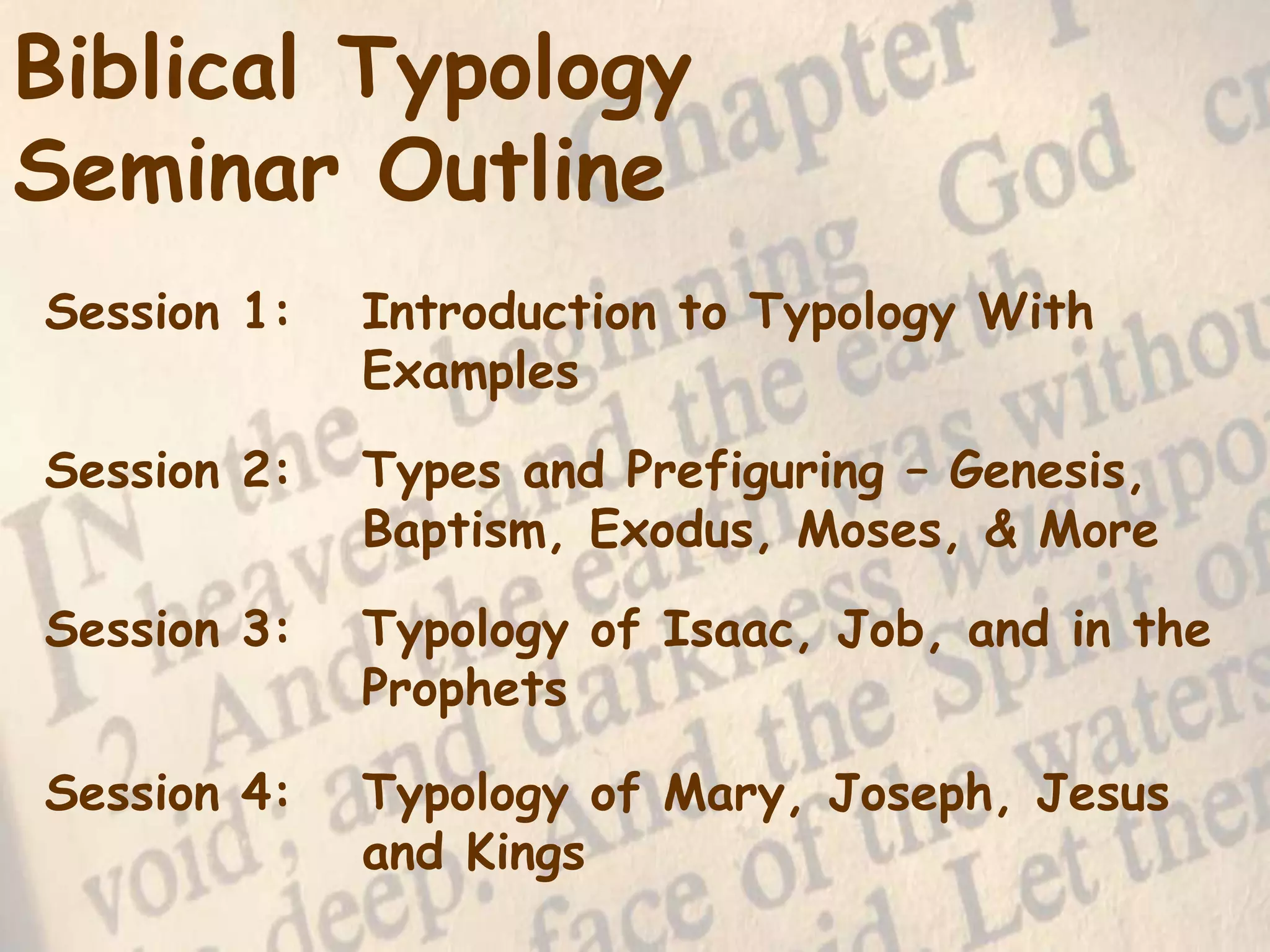 Typology 1 | PPT