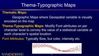 Automatic Typographic Maps | PPTX