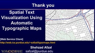 Automatic Typographic Maps | PPTX