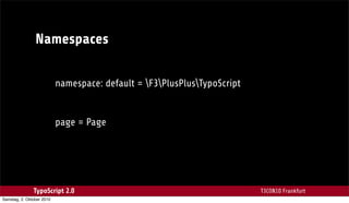 TypoScript 2.0 | PPT