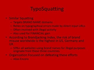 Typo squatting | PPTX