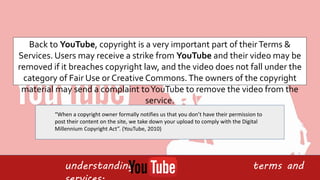 Understanding YouTube Terms and conditions. | PPTX