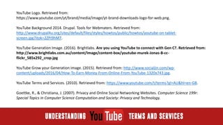 Understanding YouTube Terms and Services. | PPT
