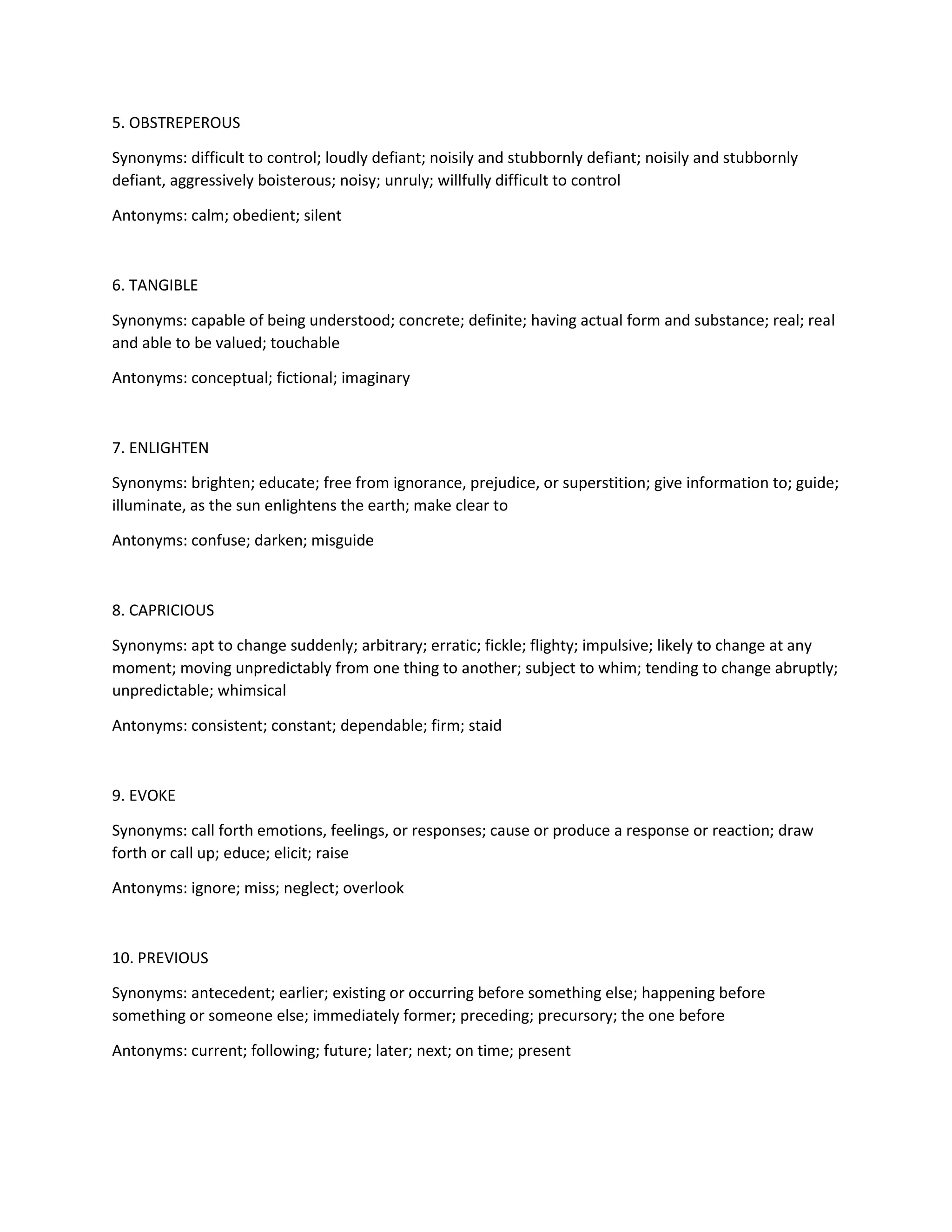 Tyrannosaurus Prep Gre Vocab | PDF