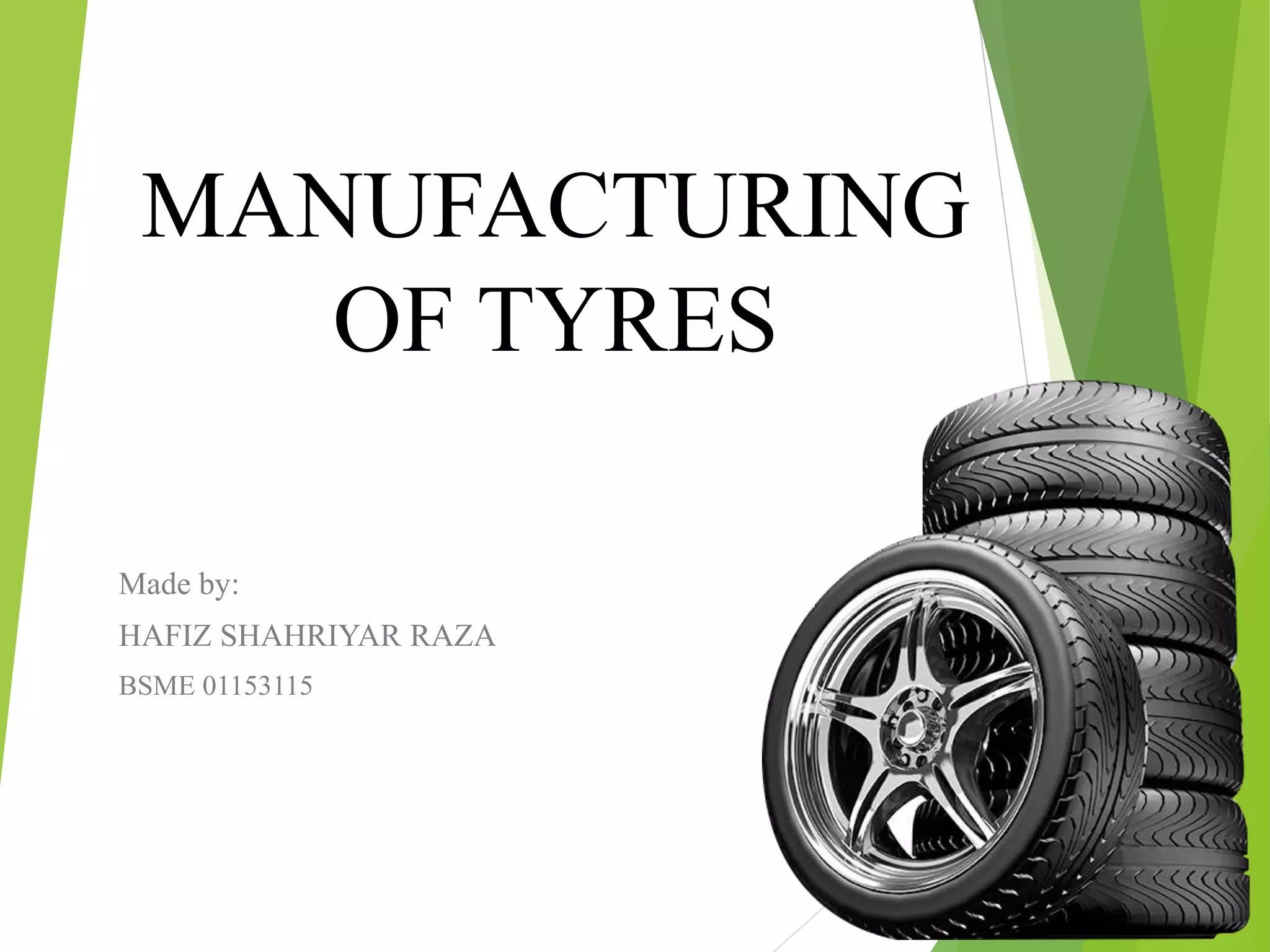 How To Make Tyres | PPTX