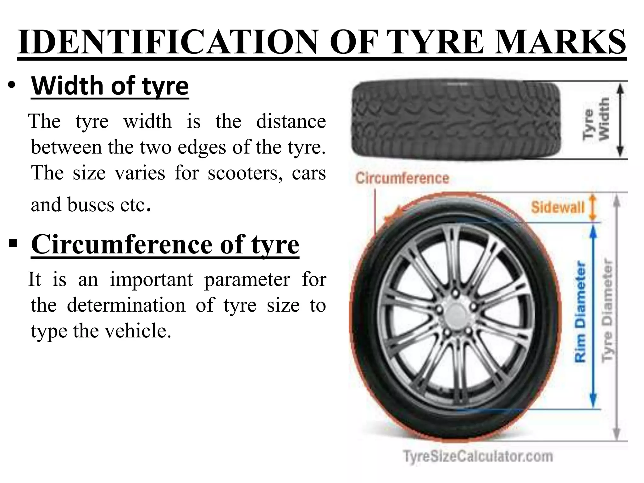 Tyre and skid marks | PPTX