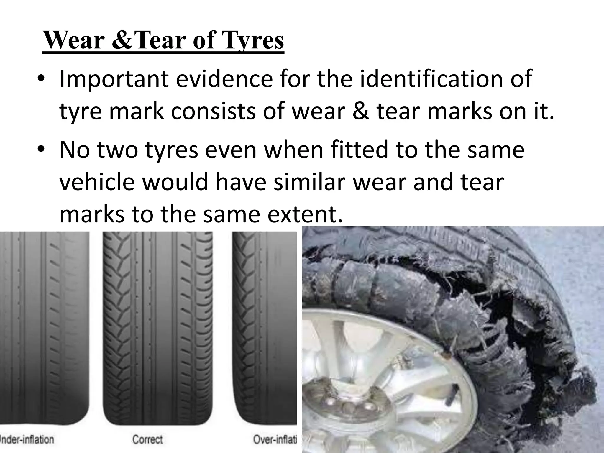 Tyre and skid marks | PPTX