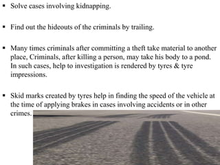 Tyre and skid marks | PPTX