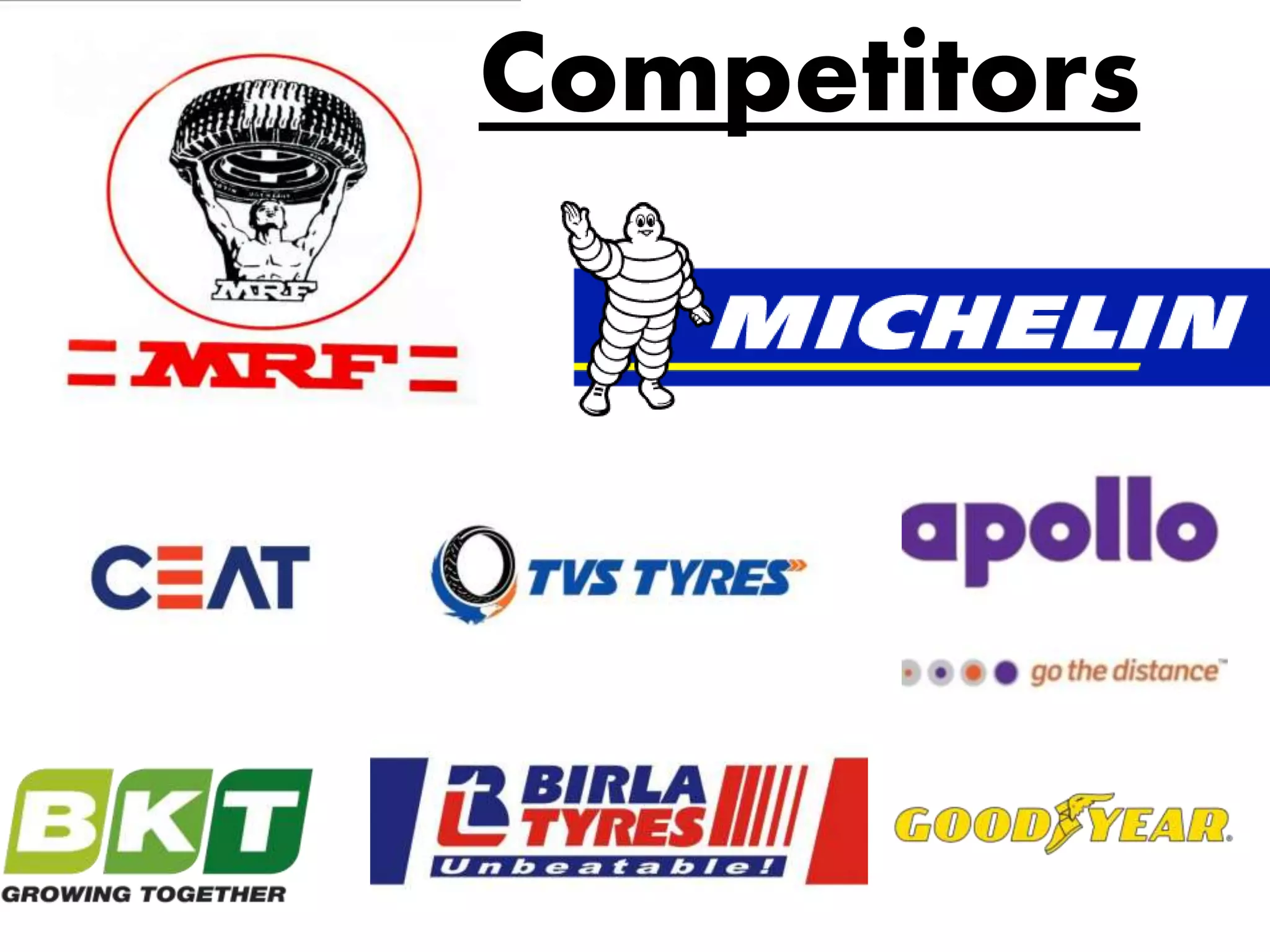 overview of JK tyres, TVS Tyres, BKT Tyres | PPTX | Business Accounting & Finance | Business