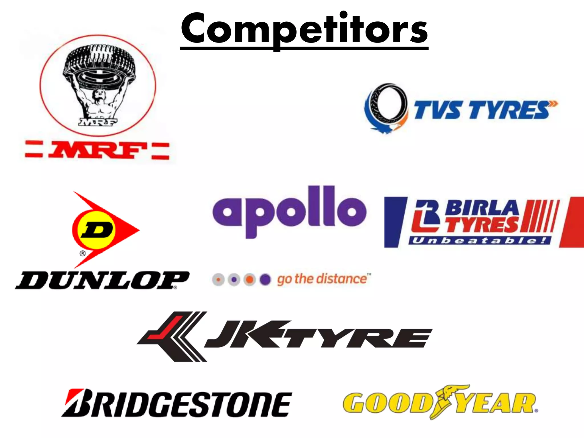 overview of JK tyres, TVS Tyres, BKT Tyres | PPTX | Business Accounting & Finance | Business