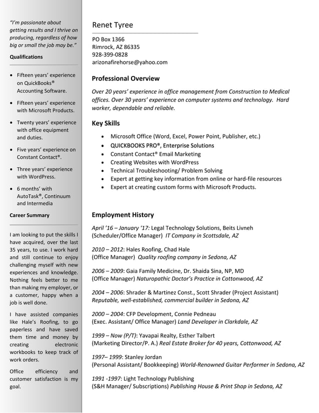 Tyree Resume | PDF