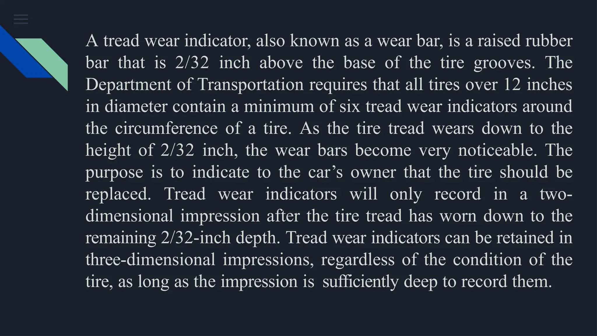 Tyre impressions and Forensic examination of Tyre Impression.pptx