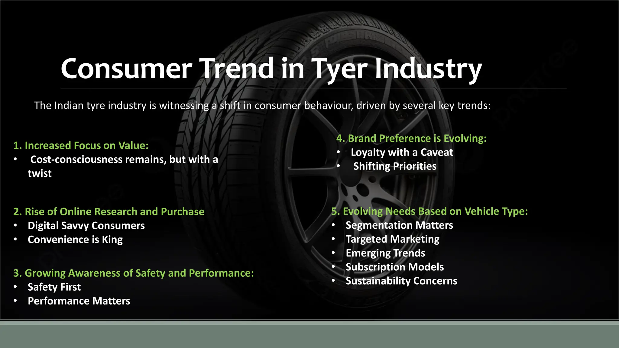 Tyre Industrymarket overview with examples of CEAT | PPTX