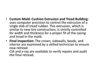 Tyre retreading tqm | PPTX