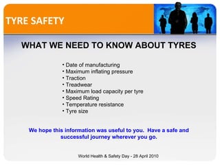 Tyre Safety | PPT